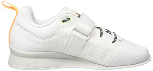 Adidas Weightlifting II FU8165, Womens, Buty treningowe, Crystal White/Grey Six/Solar Gold, 6.5 US