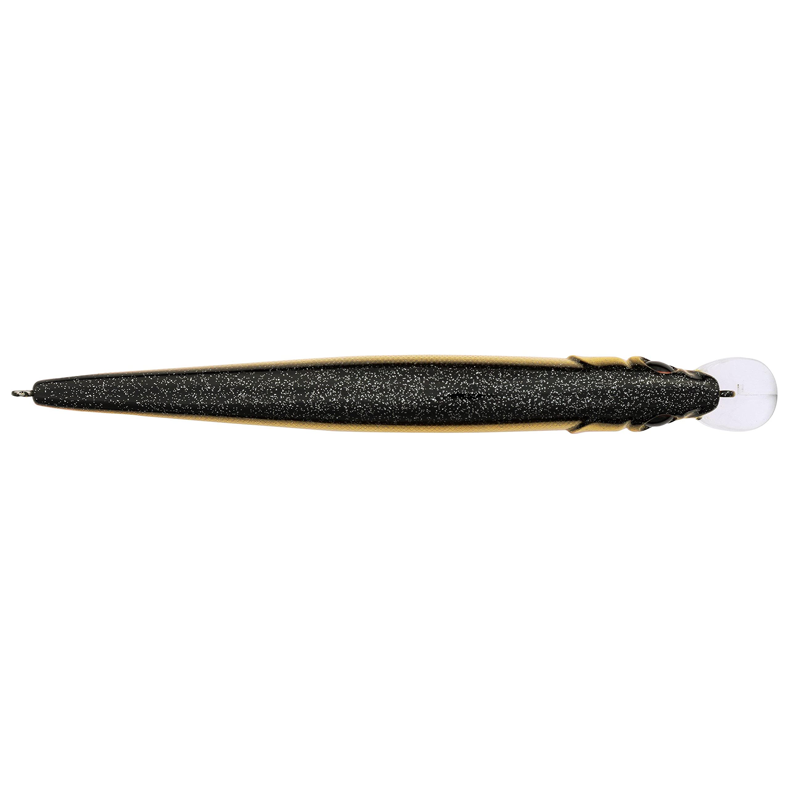 Berkley Stunna Fishing Hard Bait, Black Gold, 112mm - 1/2 oz