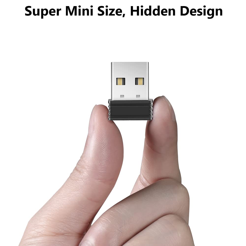 AUEDROT Mouse Jiggler Undetectable USB Mouse Mover NO Software Required for Computer, Automatic Mini Mouse Shaker Driver-Free Mouse Movement Simulator Keep Computer/Laptop Awake, Plug & Play (1 PCS)