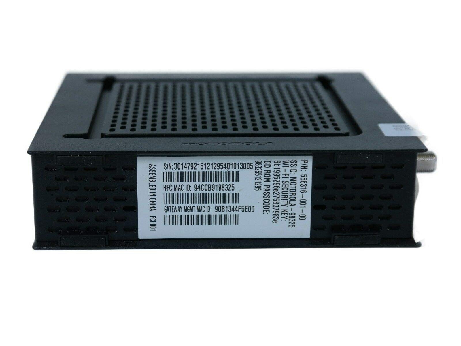 Motorola Surfboard SBG901 Wireless Cable Modem Router Power Supply Bundle