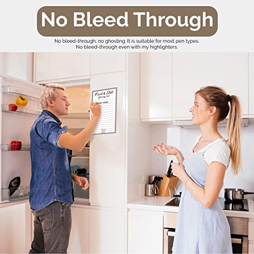 STEELAID Full Magnetic Back Grocery list 50 Sheets Christmas Gifts for Mom