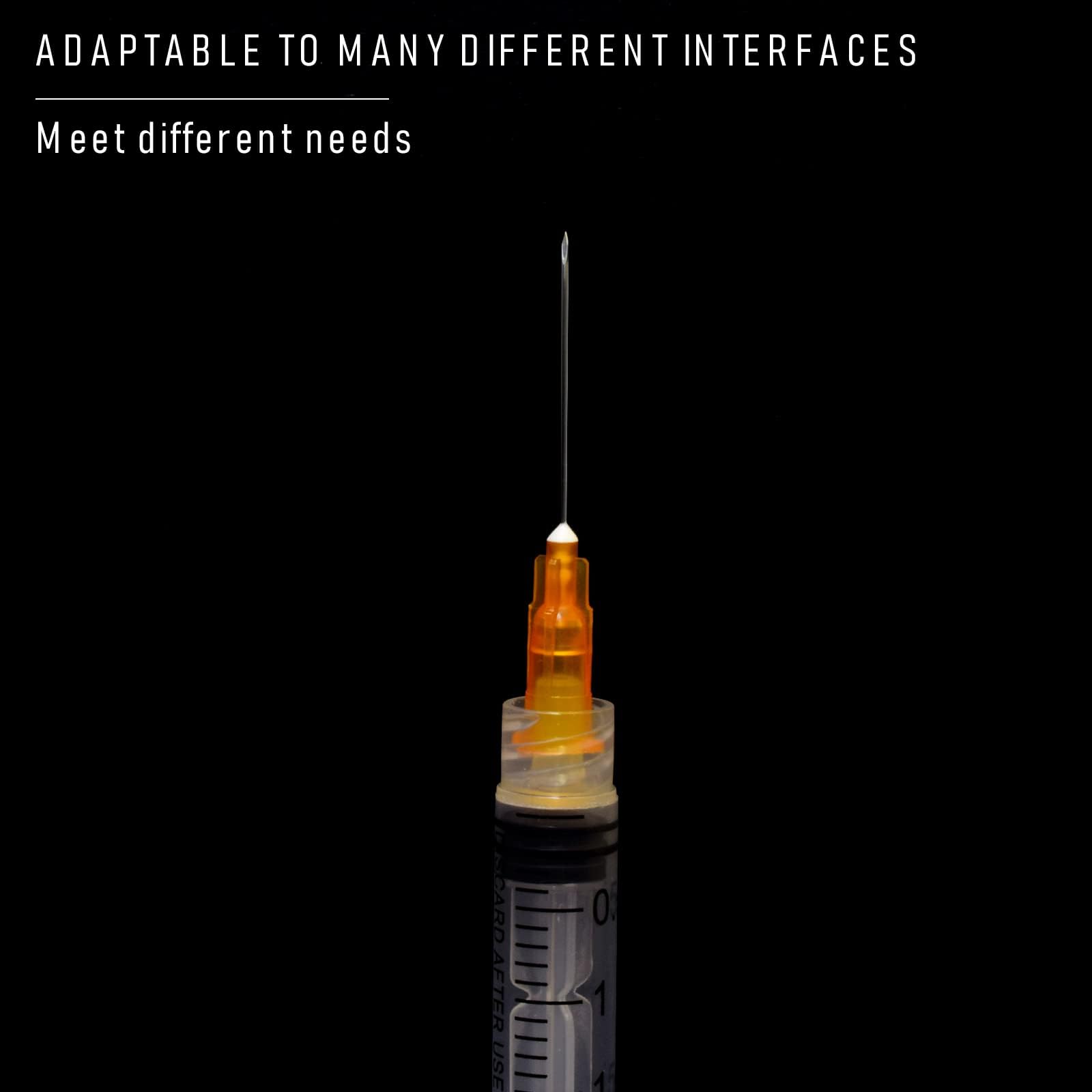 5ml Syringe with 23Ga 1 Inch Needle, Individually Package (20 Pack)
