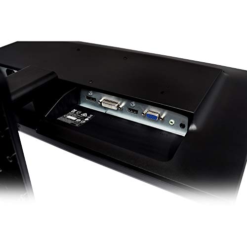 V7 L238E-2N 23.8" FHD 1920 x 1080 ADS-IPS LED Monitor, HDMI, DP, DVI, VGA, Speaker, HDMI Cable