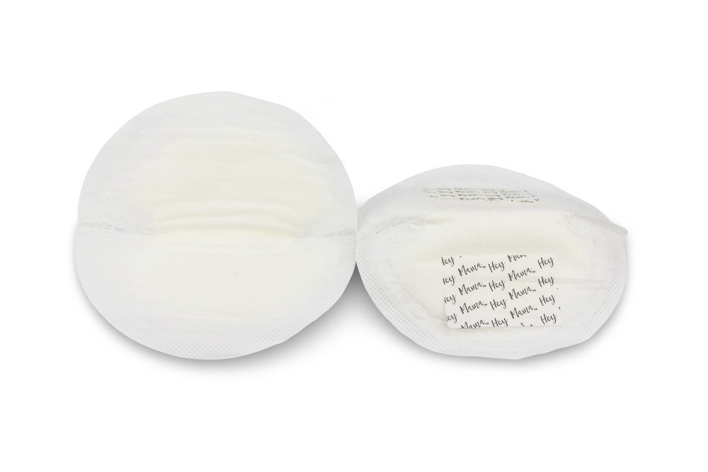 Hey Mama Disposable Nursing Pads - (120) Super Absorbent, Ultra Comfortable & Individually Wrapped