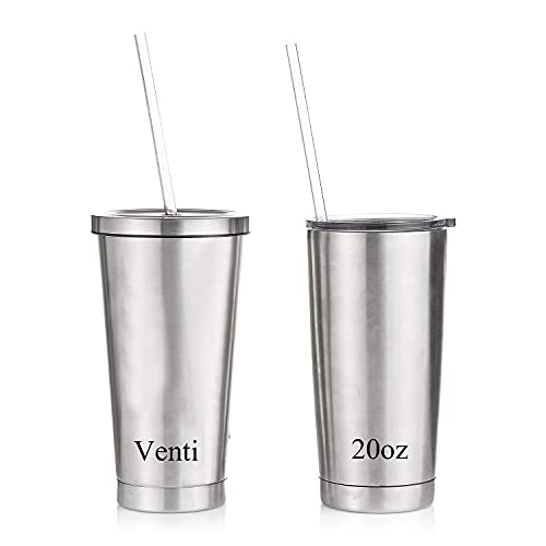 ALINK 10 Tritan Reusable Straws + 6 Tritan Smoothie Straws