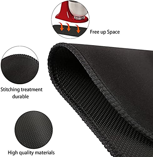 Heat Resistant Mat,Heat Resistant Mat for Air Fryer with Kitchen Appliance Sliders Function, Countertop Heat Protector Mats,Air Fryer Mat for COSORI Foodi Air Fryer, Coffee Maker, Blender 14" x 12"
