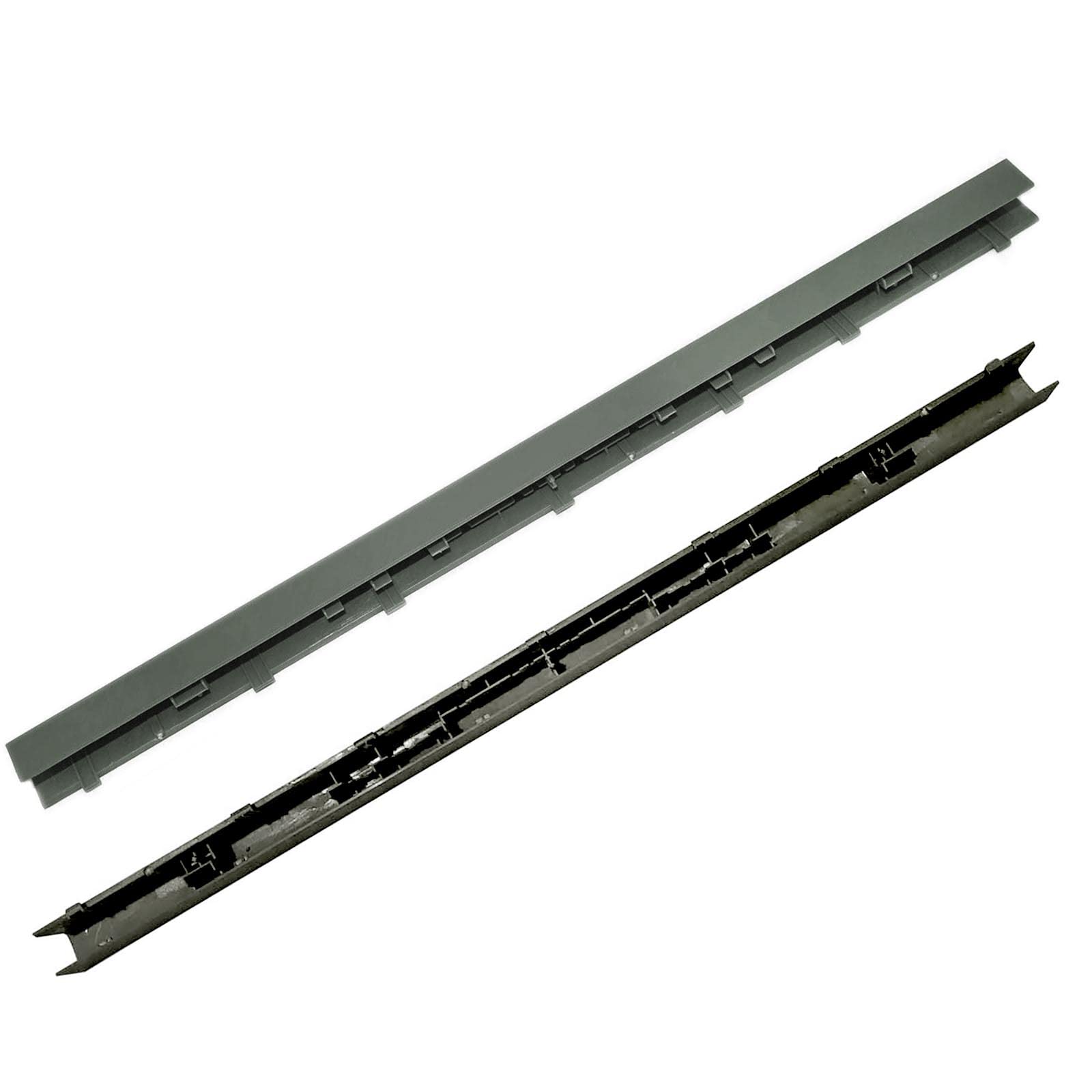 Rinbers Laptop Gray LCD Hinge Cover Clip Trim Strip Cap Case for HP Chromebook 11 11A G8 EE TPN-Q232 L89769-001