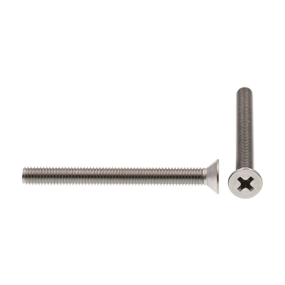 Prime-Line 9001200 Machine Screws, Flat Head, Phillips Drive, #10-32 X 2 in, Grade 18-8 (25 Pack)