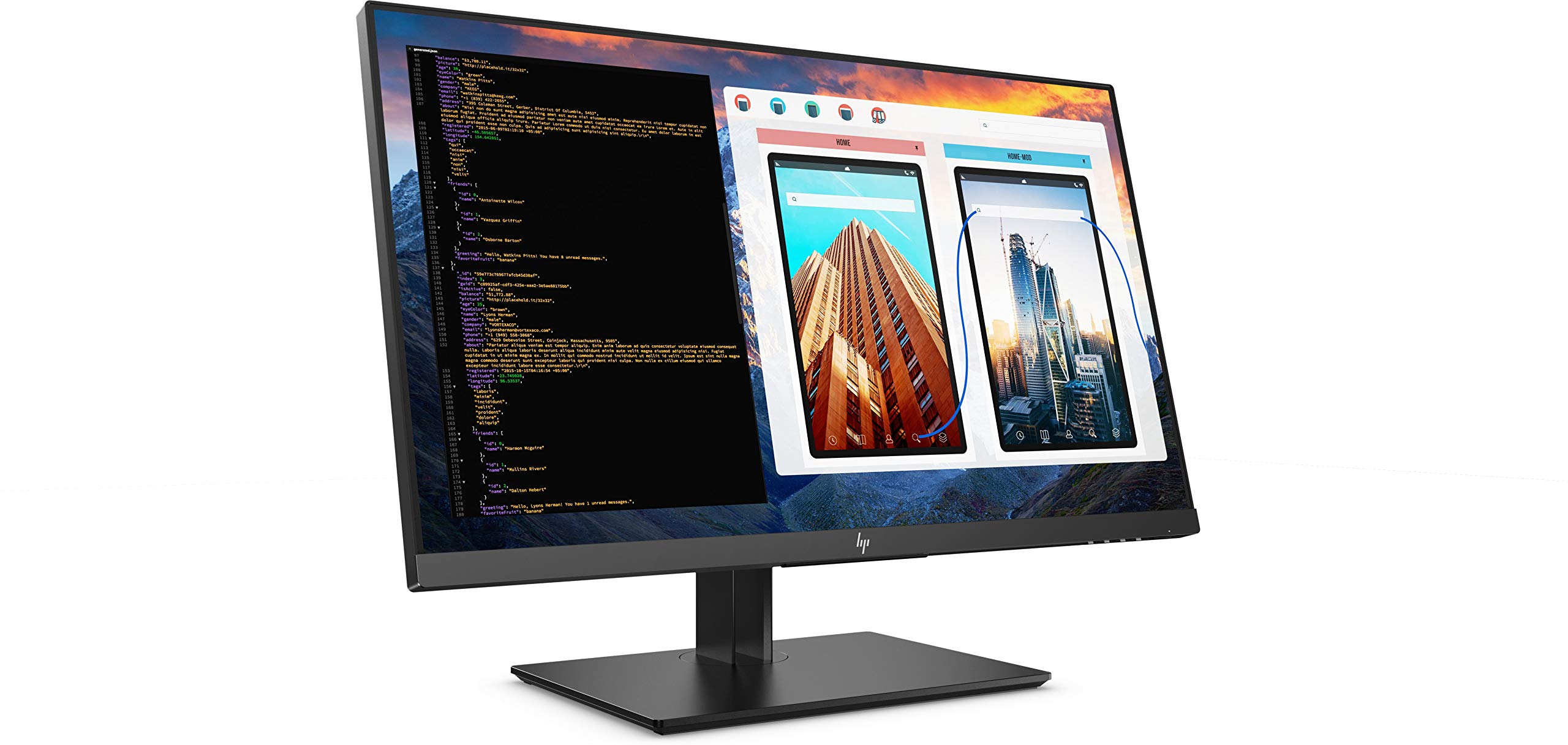 HP Business Z27 2TB68A4 27 inches 4K UHD LED LCD (3840 x 2160) Monitor Black Pearl