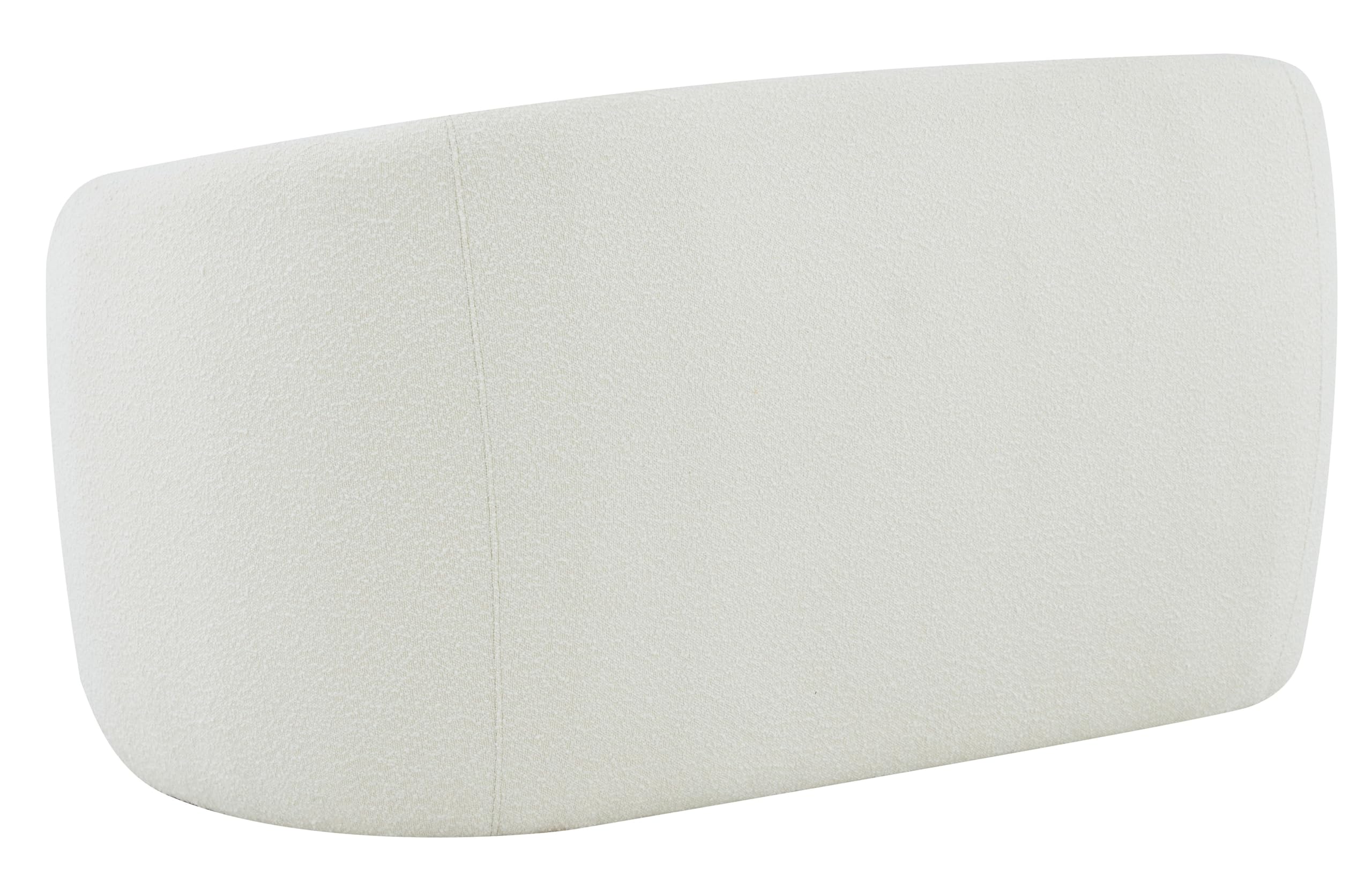 SAFAVIEH Couture Collection Zhao Ivory Boucle Curved Loveseat