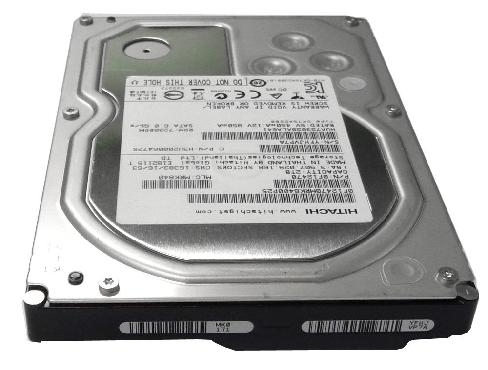 Hitachi Ultrastar A7K3000 2TB HUA723020ALA641 (0F12470) 2TB 64MB Cache 7200RPM SATA III (6.0Gb/s) Enterprise 3.5in Hard Drive (Renewed)