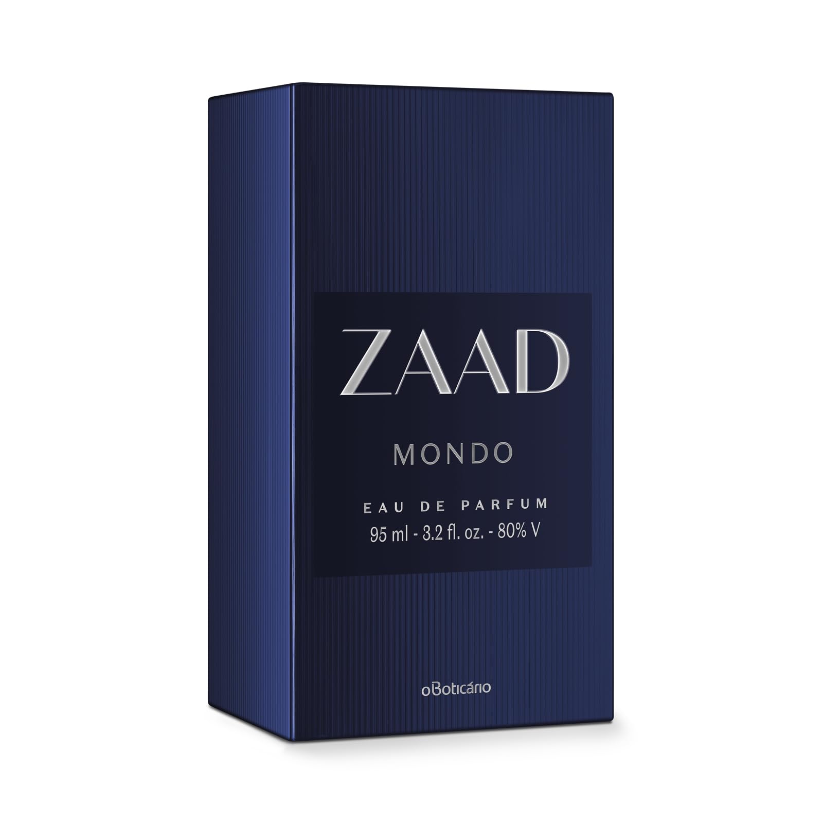 O BOTICARIO Zaad Mondo Eau de Parfum Long Lasting Premium Perfumes for Men | Fresh & Woody Men's Fragrance (3.2 fl oz | 95ml)