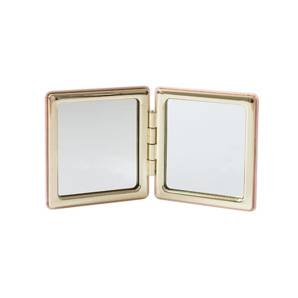 Alice Scott Portico Designs Compact Mirrors London Small Cosmetic Mirror, 2.8" x 2.8", Game Face