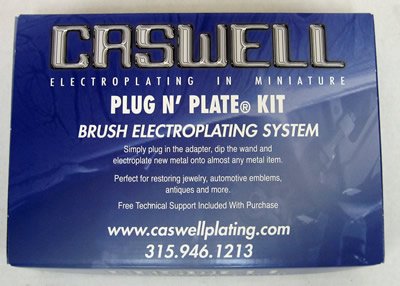 Caswell Plug N’ Plate Brass Plating Kit