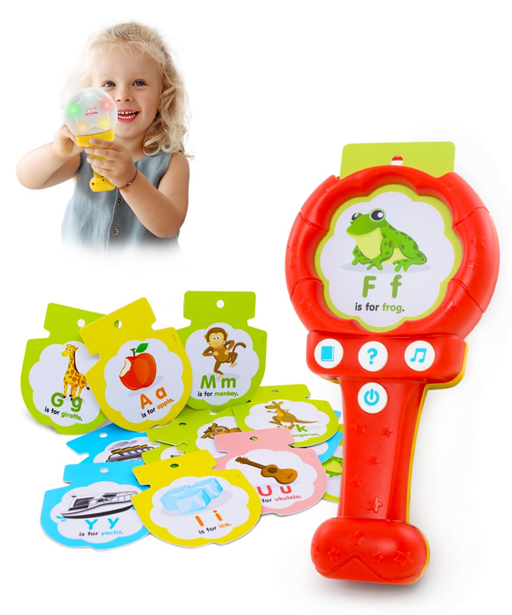 BEST LEARNING Shake & Learn Alphabet - Educational Toy for Babies Toddlers 6-12 Month and up | Ideal 1 Year Old Toys Gift | First Boy or Girl Birthday Gift Ideas