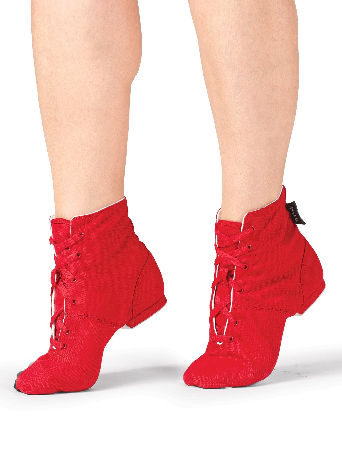Adult Canvas Dance Boots JB3FLS7 Flesh 7 M US