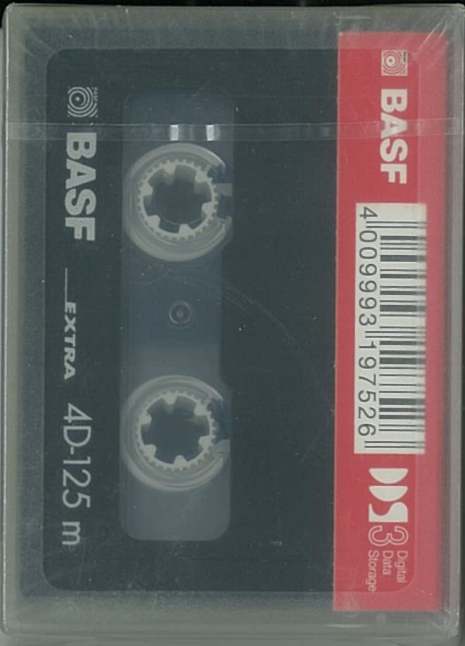 BASF 4D-125M 4mm 125M Data Cartridge DDS3 12GB