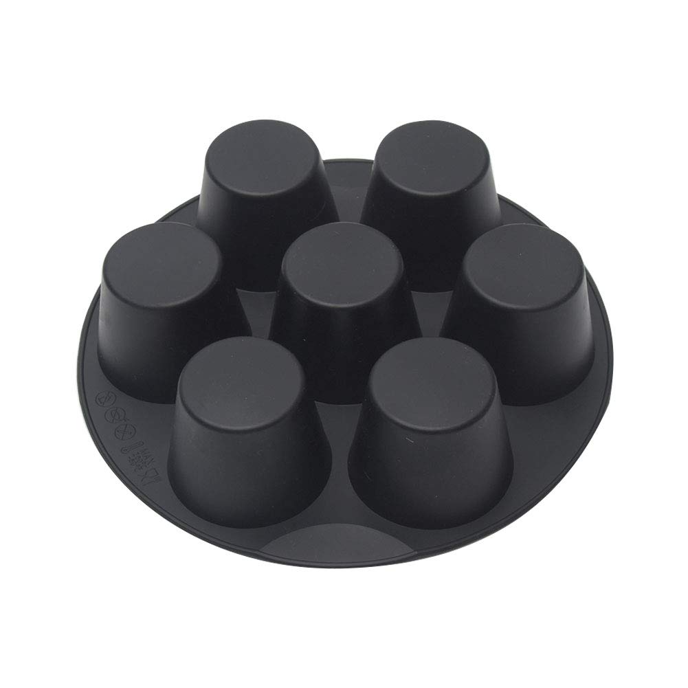 Air Fryer Accessories, 18cm or 21cm Air Fryer Silicone Cupcake Mold, Universal Chocolate Muffin Cake Mold(18cm)