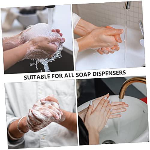 Alipis 3 pcs Water Tray foaming soap Electric soap Dispenser Catch Tray Dispenser Stand Drip Catcher Lip Gloss containers Wall-Mounted Soap Dispenser Tray drip Rack Water Drop Plastic