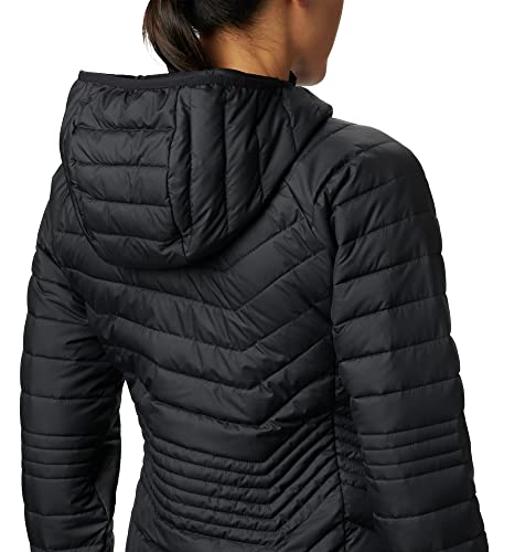 Columbia Women’s Powder Lite Mid Jacket, Winter, Water Repellent, Small, Black