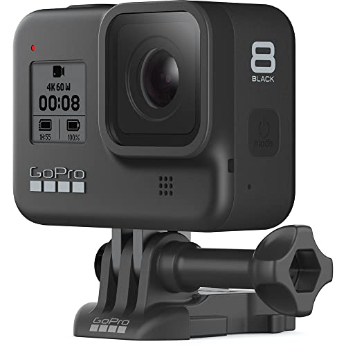 GoPro HERO8 Black Digital Action Camera - Waterproof, Touch Screen, 4K UHD Video, 12MP Photos, Live Streaming, Stabilization - with Mega Accessory Kit - All You Need Bundle