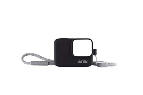 GoPro Sleeve + Lanyard in Blackout (HERO7 Black/HERO7 Silver/HERO7 White/HERO6 Black/HERO5 Black) - Official GoPro Accessory