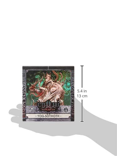 CMON Cthulu: Death May Die YOG-Sothoth Board Game Expansion | Horror Game | Mystery Game | Cooperative Game for Adults and Teens | Ages 14+ | 1-5 Players | Average Playtime 90-120 Minutes | Made