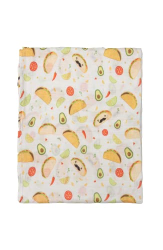 Loulou Lollipop Soft Baby Swaddle Blanket Muslin Wrap Receiving Blanket for Newborn to Toddler Girl and Boy, Large 47” by 47” - Taco…