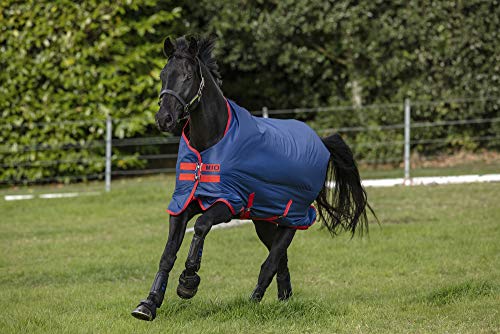 Horseware Ireland Mio Turnout Sheet Lite Black/Turquoise/Black 63