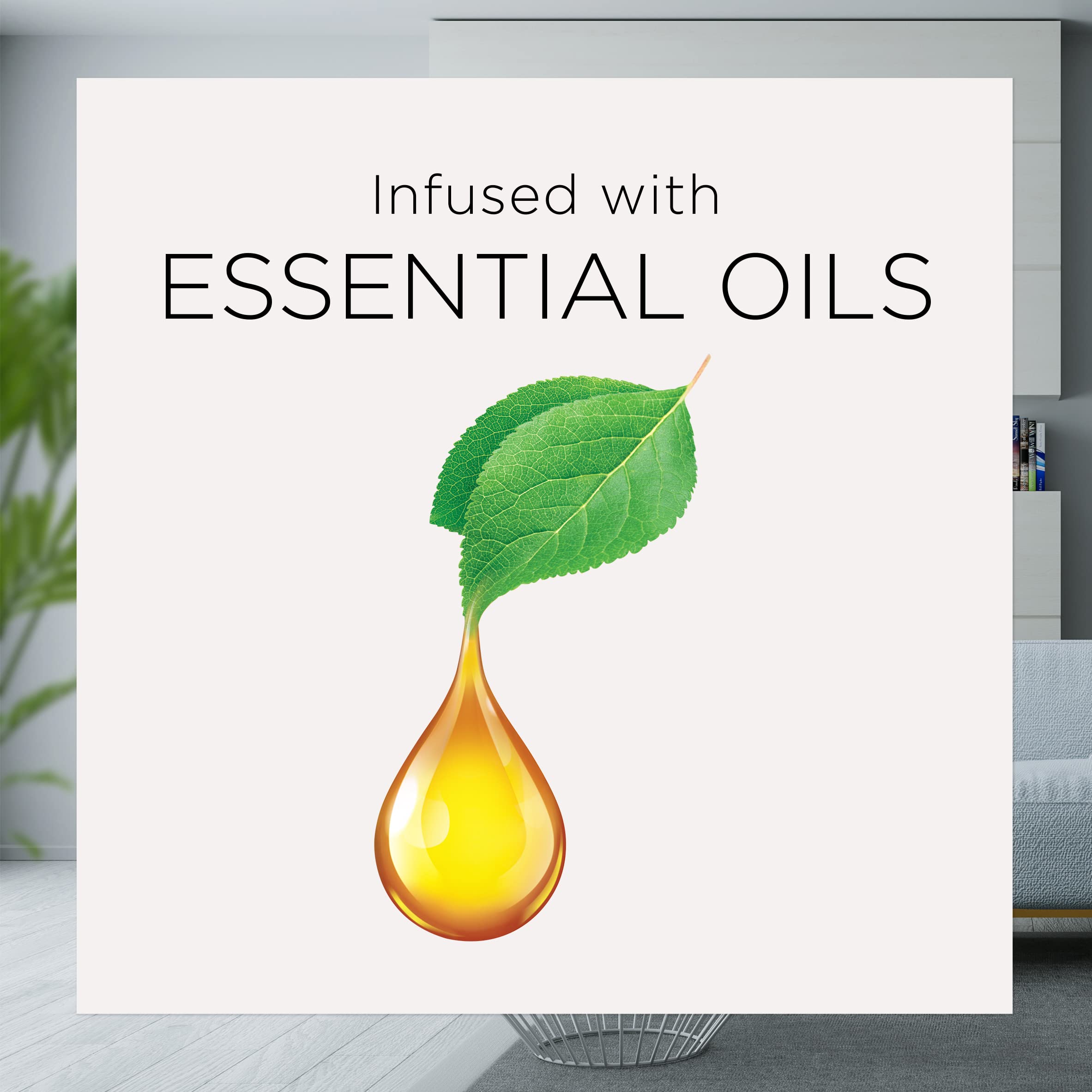 Air Wick Essential Mist Refill, 1 ct, Vanilla and Pink Papaya, Essential Oils Diffuser, Air Freshener
