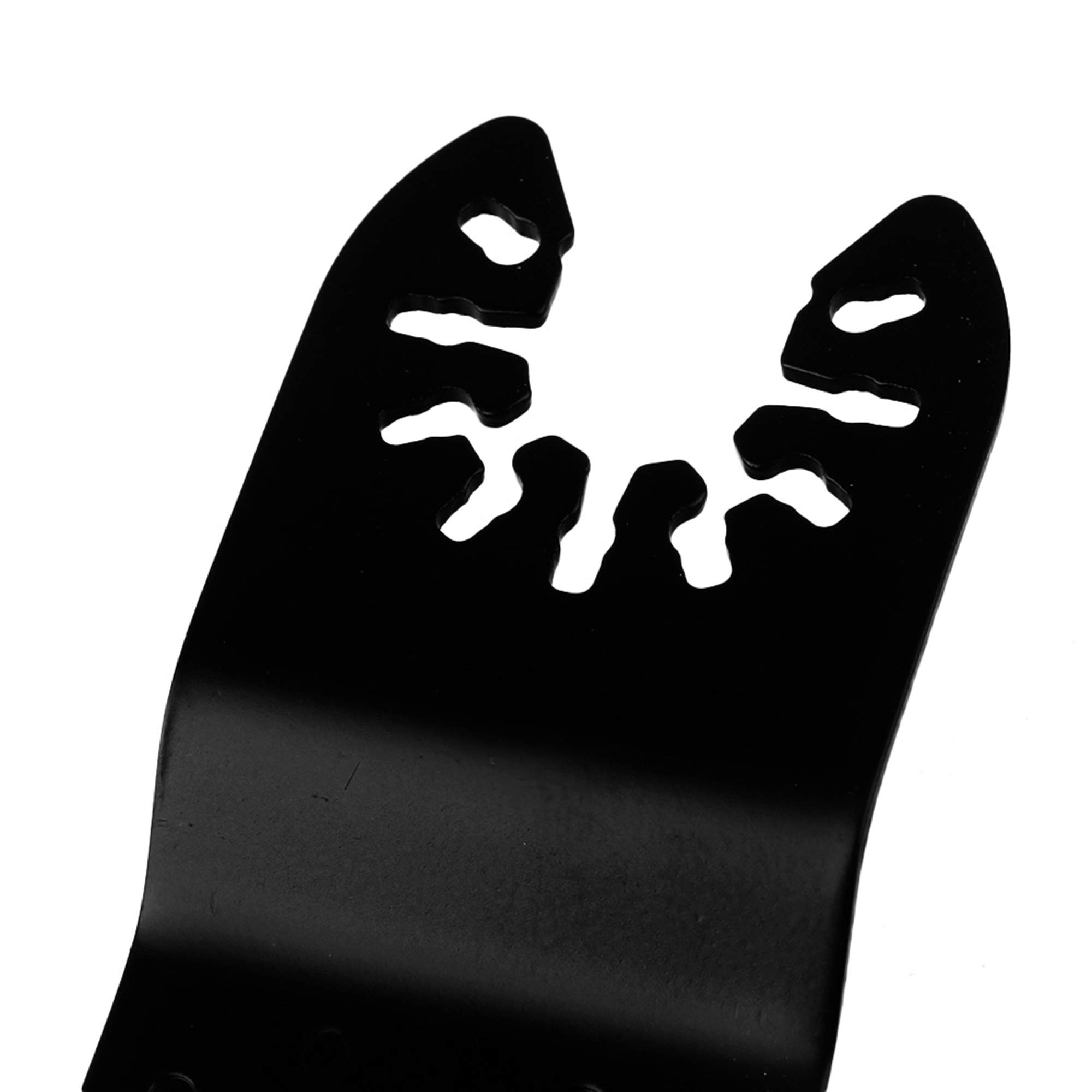 CNBTR Black Oscillating Saw Blade Quick Release Mix Accessory Multifunction Tools Set of 7