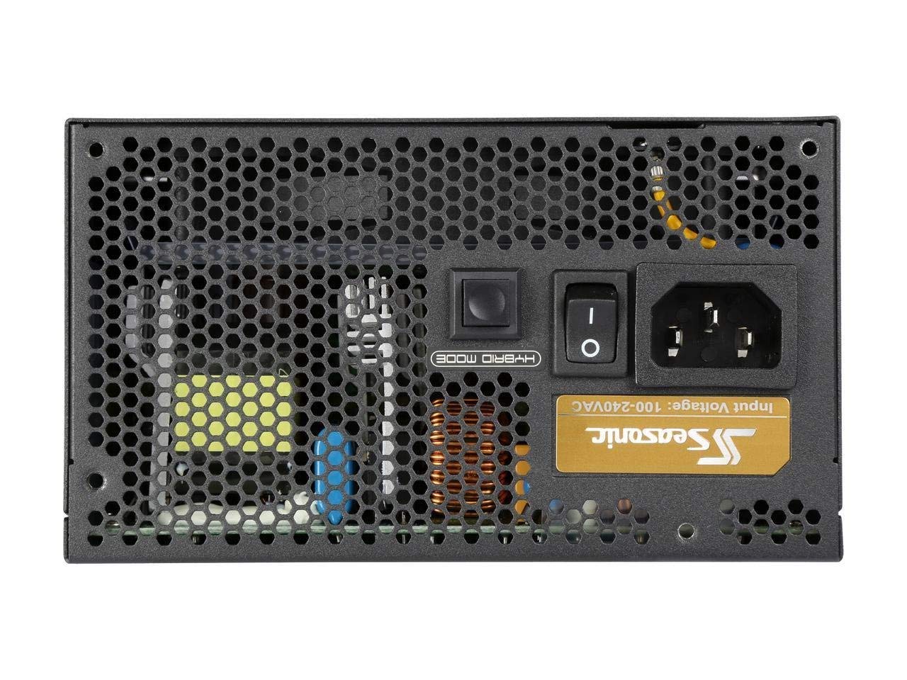 Seasonic FOCUS GX-650 - 650W - 80+ Gold - Full-Modular - ATX Form Factor - Low Noise - Premium Japanese Capacitor - 10 Year Warranty - Nvidia RTX 30/40 Super & AMD GPU Compatible (Ref. SSR-650FX)