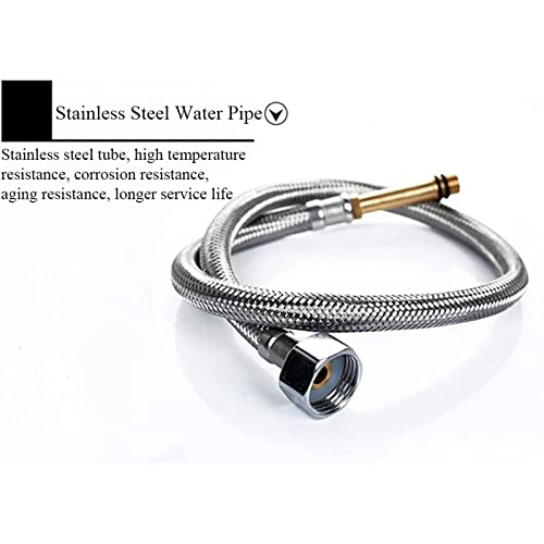 Farmhouse Sink, Kitchen Simple 304 Stainless Steel Sink Single Sink with Wall Bracket, Stainless Steel Kitchen Sink, Commercial Wall Mount Hand Basin for Restaurant, Kitchen and Home