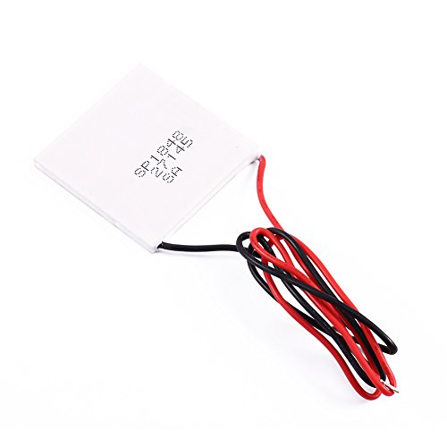 Akozon 40 40mm Thermoelectric, 1/3/5/10PCS SP1848-27145 Power Generator Cooler Peltier Heatsink Cooling thermoelectric Generator thermogenerator TEG 40x40mm 150β Plate Module