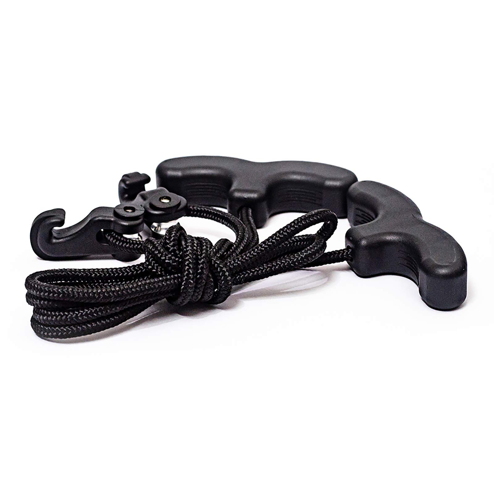 AICHROAD Crossbow Cocking Device Crossbows Cocker Rope Double Handle Strings Cocking Tool Black