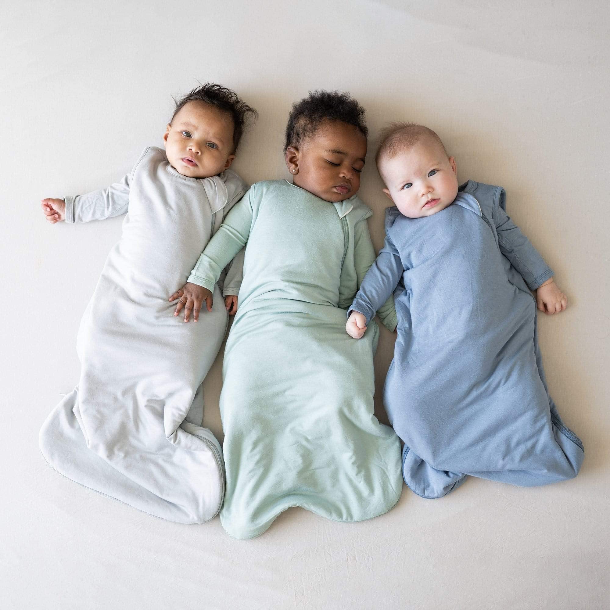 KYTE BABY Unisex Rayon Made From Bamboo Sleep Bag for Babies and Toddlers, 1.0 Tog (Small, Slate)