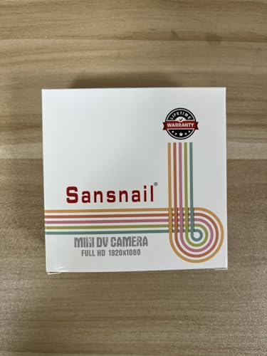 Sansnail Mini Camera 1080P SQ11 Portable Small HD Nanny Cam with Night Vision and Motion Detection Indoor Covert Security Camera for Home and Office