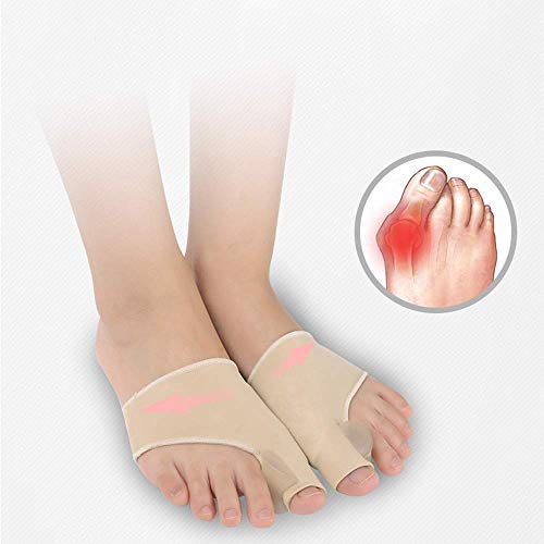 Bunion Foot Sleeve, Bunion Socks Corrector Relief Sleeve with Gel Bunion Pad Cushion for Hallux Valgus, Big Toe Joint Pain Relief for Day and Night Use
