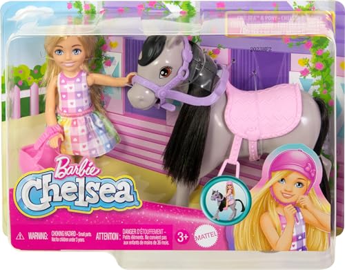 Barbie Chelsea & Pony Doll & Pony