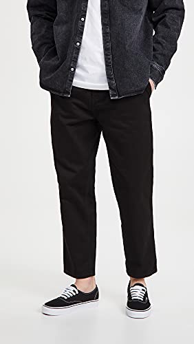 Carhartt WIP Men's Abbott Pants, Black, 34