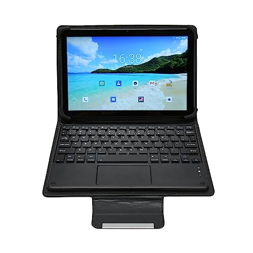 Airshi Gaming Tablet Aluminum Alloy Octa Core CPU 10.1in FHD Dual Camera Office Tablet for Business (US Plug)