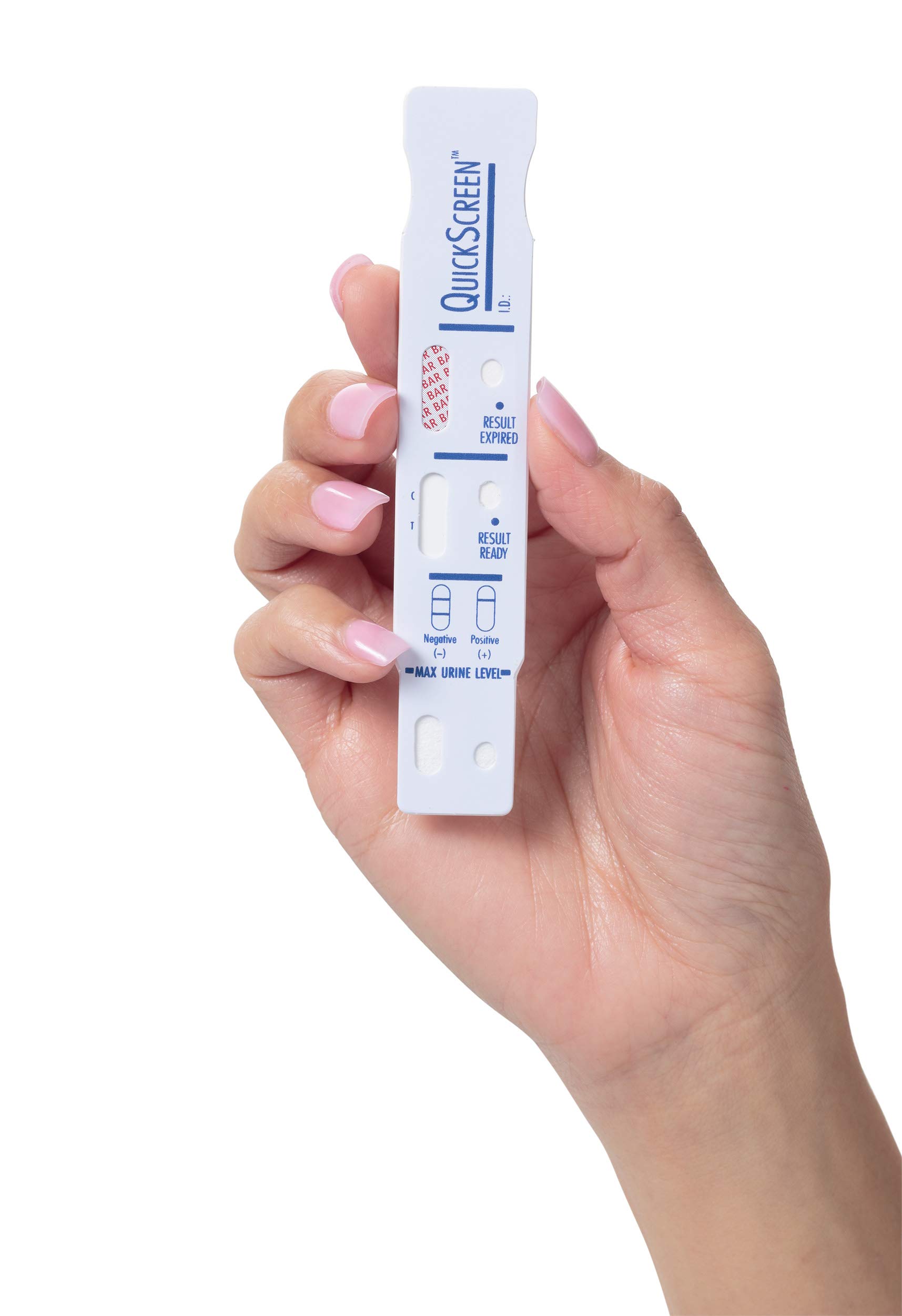 Phamatech Quickscreen MET 500 ng/mL Urine Dip Card Drug Testing - Pack of 25