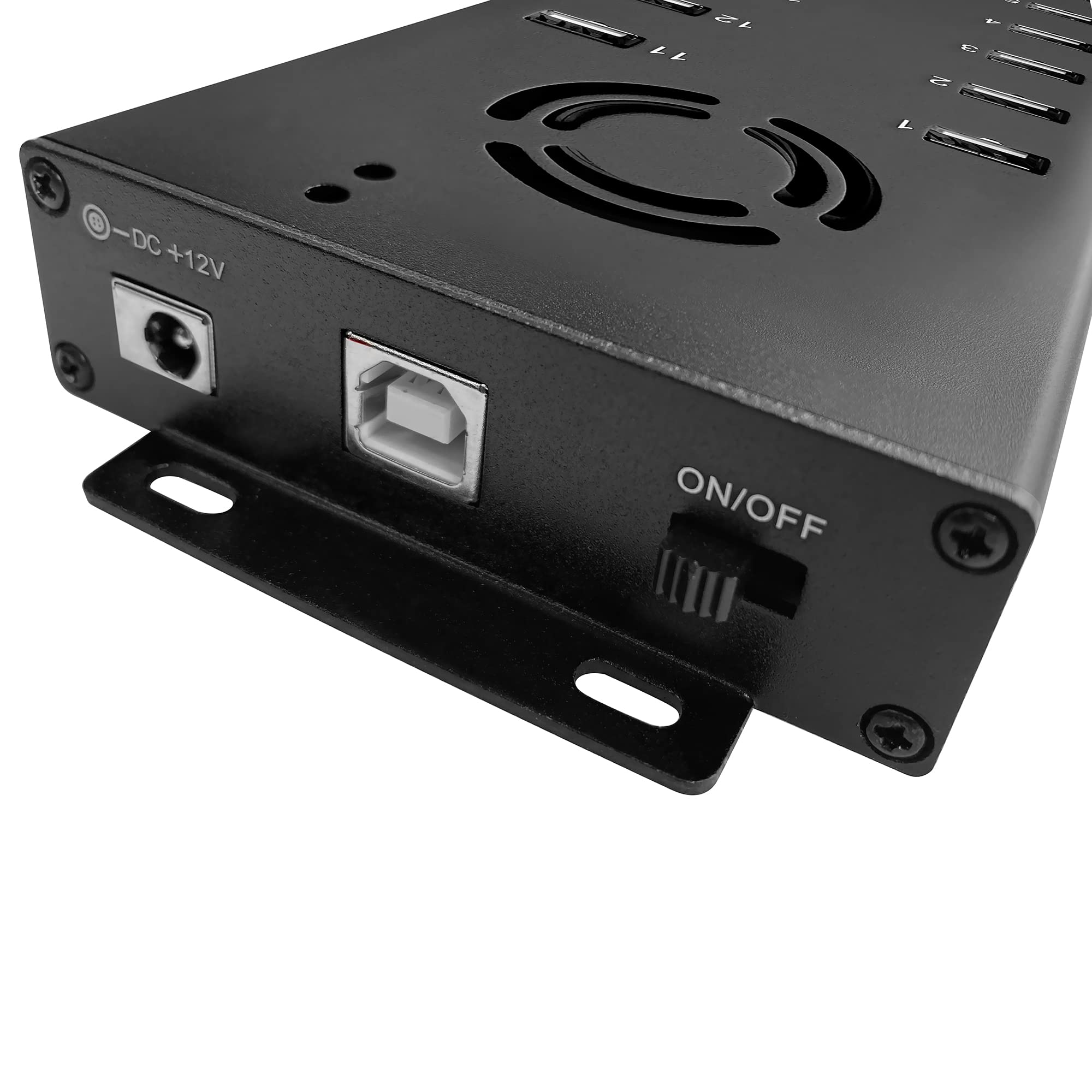 UHPPOTE Industrial Grade 20 Port USB2.0 Hub Charger Data Sync and Charging Station