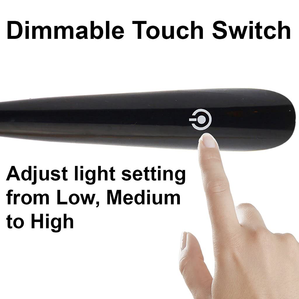 i2 Gear USB Reading Lamp with 14 LEDs Dimmable Touch Switch and Flexible Gooseneck for Notebook Laptop, Desktop, PC and MAC Computer + On/Off Setting (14 LED, Black)