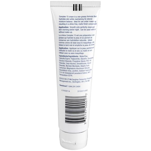 Complex 15 Daily Face Cream 3.4 Ounce (100ml)