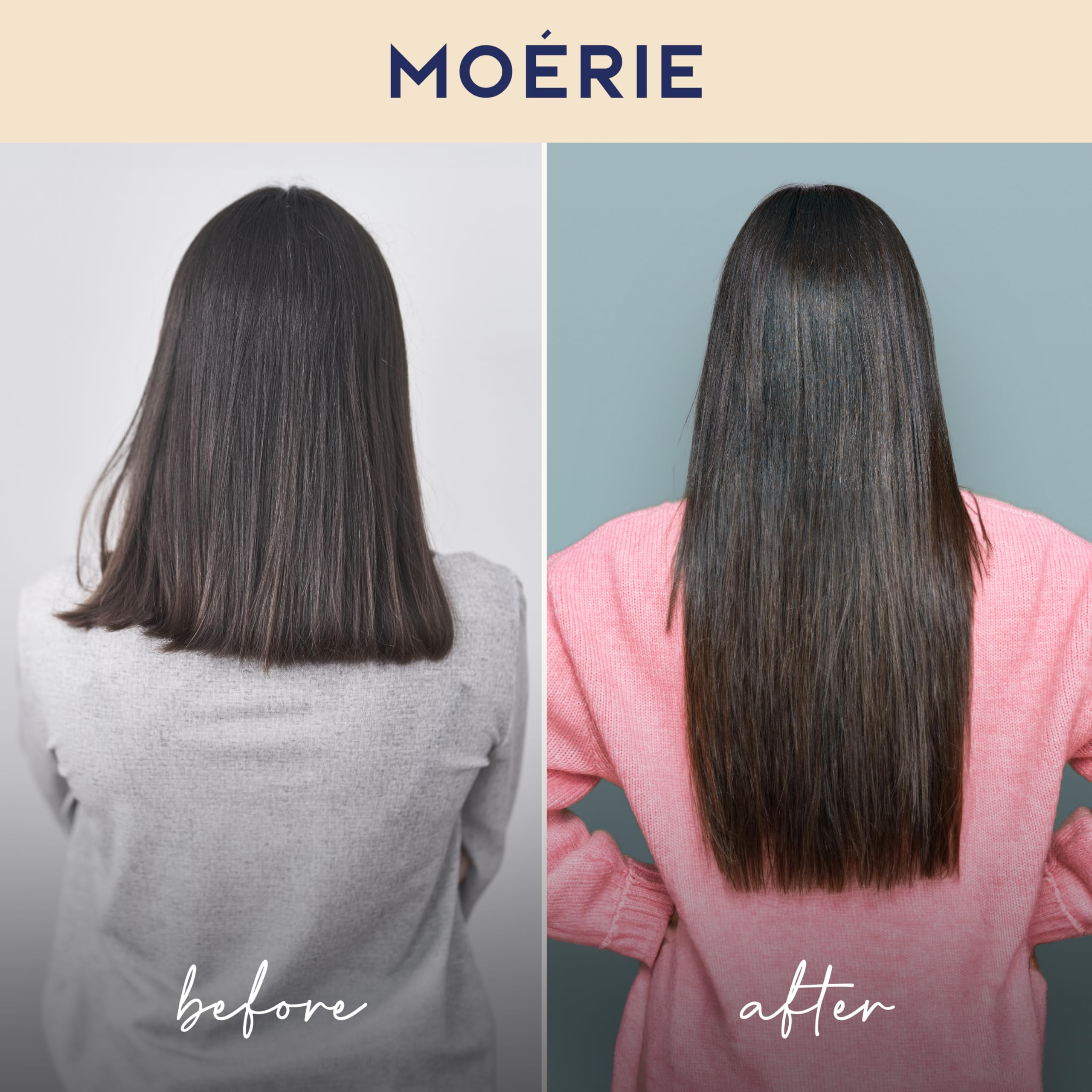 Moerie Ultimate Mineral Shampoo and Conditioner Set - Vegan Friendly, Paraben Free, Hair Growth Products for Longer, Thicker, Fuller Hair - Includes Hair Mask