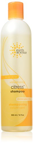 Earth Science Volumizing Citress Shampoo with natural citrus cleansers — fresh orange scent, 12 oz.