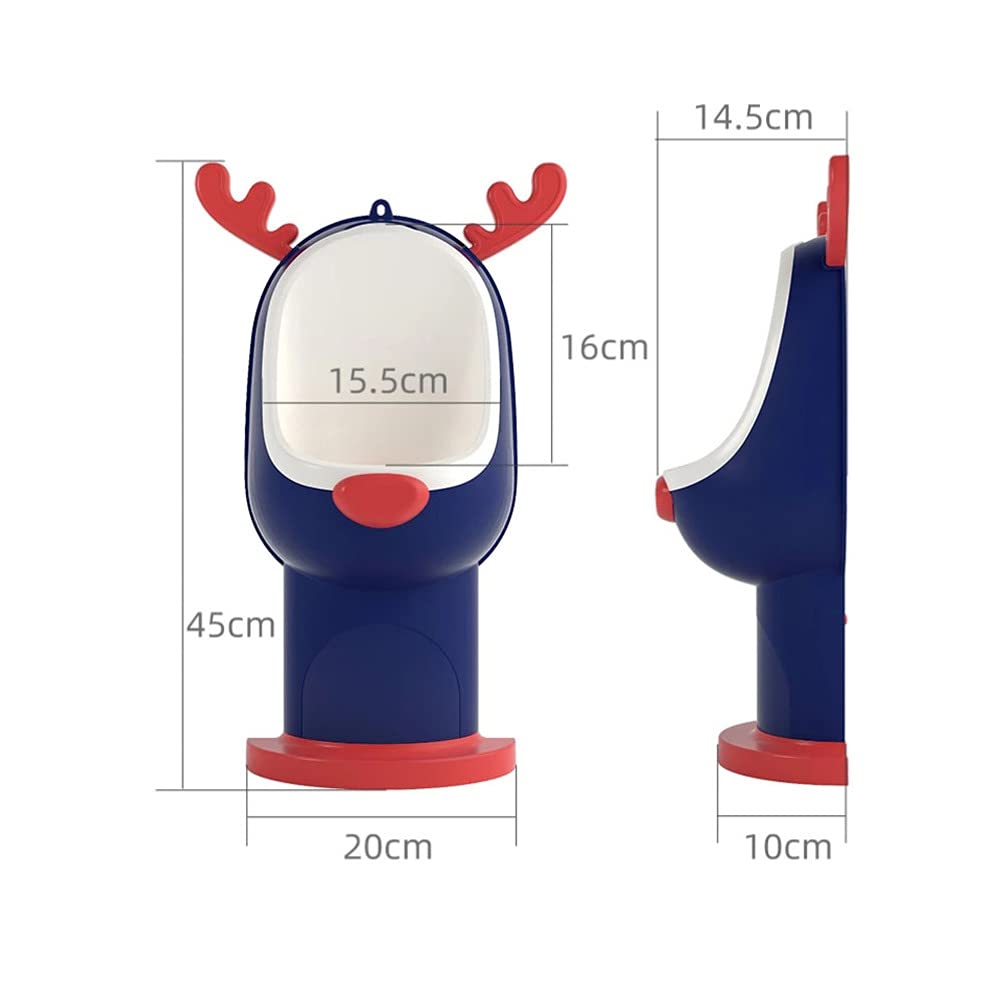 COHEALI Children Standing Potty Portable Toilet 1Pcs Urinal with Aiming Target Boys Potty Plastic Urinal Cartoon Pee Boy Training Tool Potty Toilet Training Standing Potty Toilet