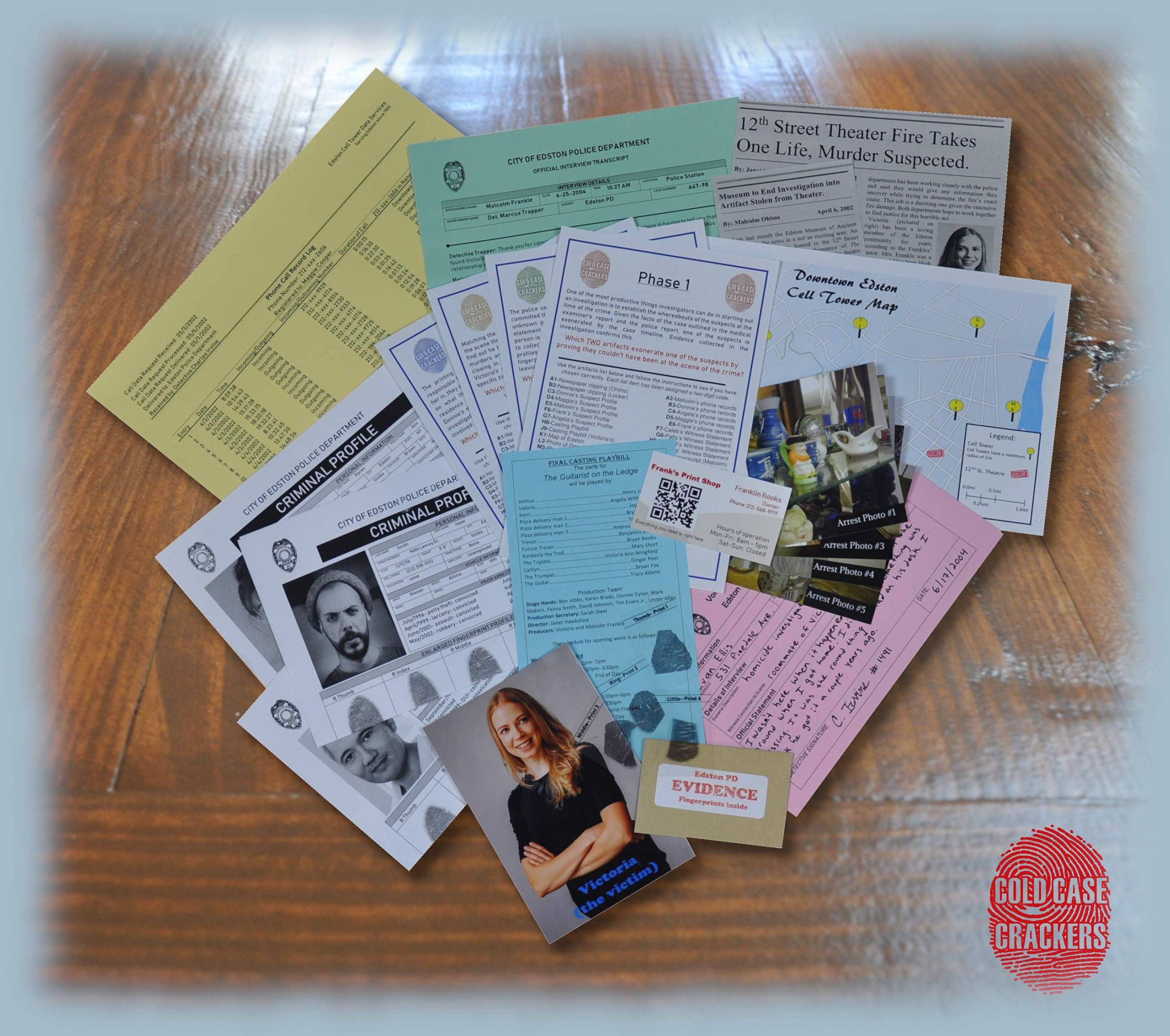 Cold Case Crackers | Murder Mystery Game | 12th Street Theater Case | Can You Crack The Case?