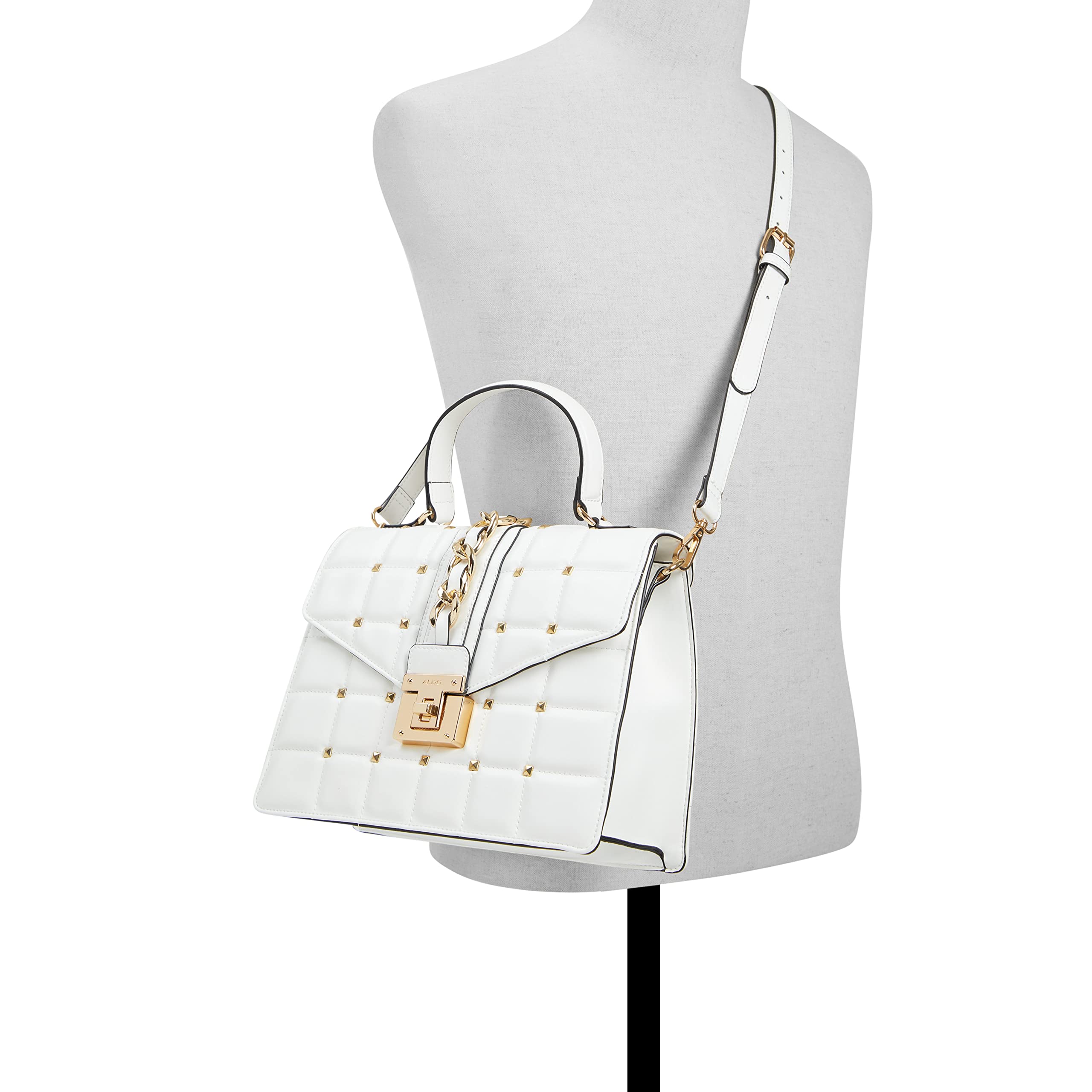 ALDO Women's Honeeyy Top Handle Bag, White